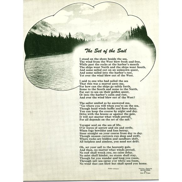 None and/or Unknown | Other | The Set Of The Sail 95s Poem Retro Kitsch ...